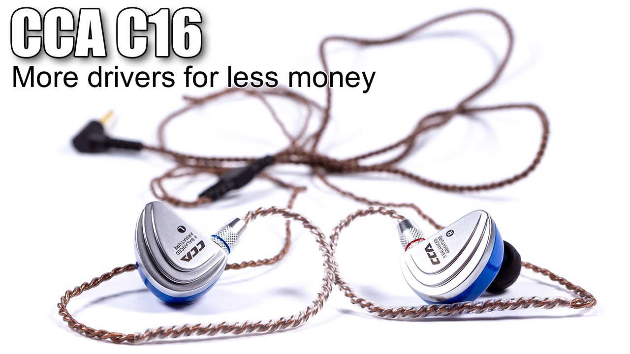 Video review of CCA C16 earphones - Porta Fi