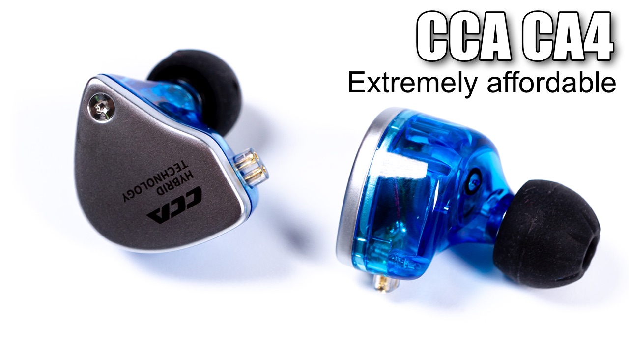CCA CA4 earphones video review - Porta Fi CCA CA4 earphones video review - Porta Fi