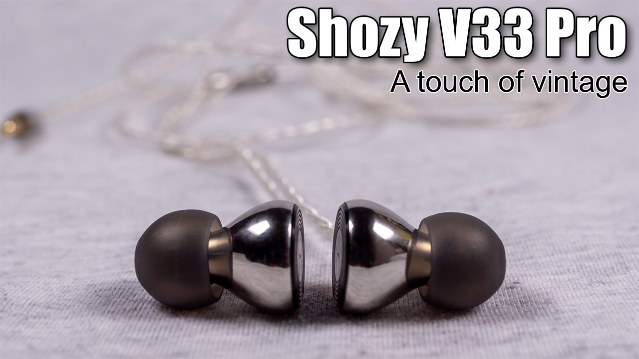 Shozy V33 Pro earphones video review - Porta Fi