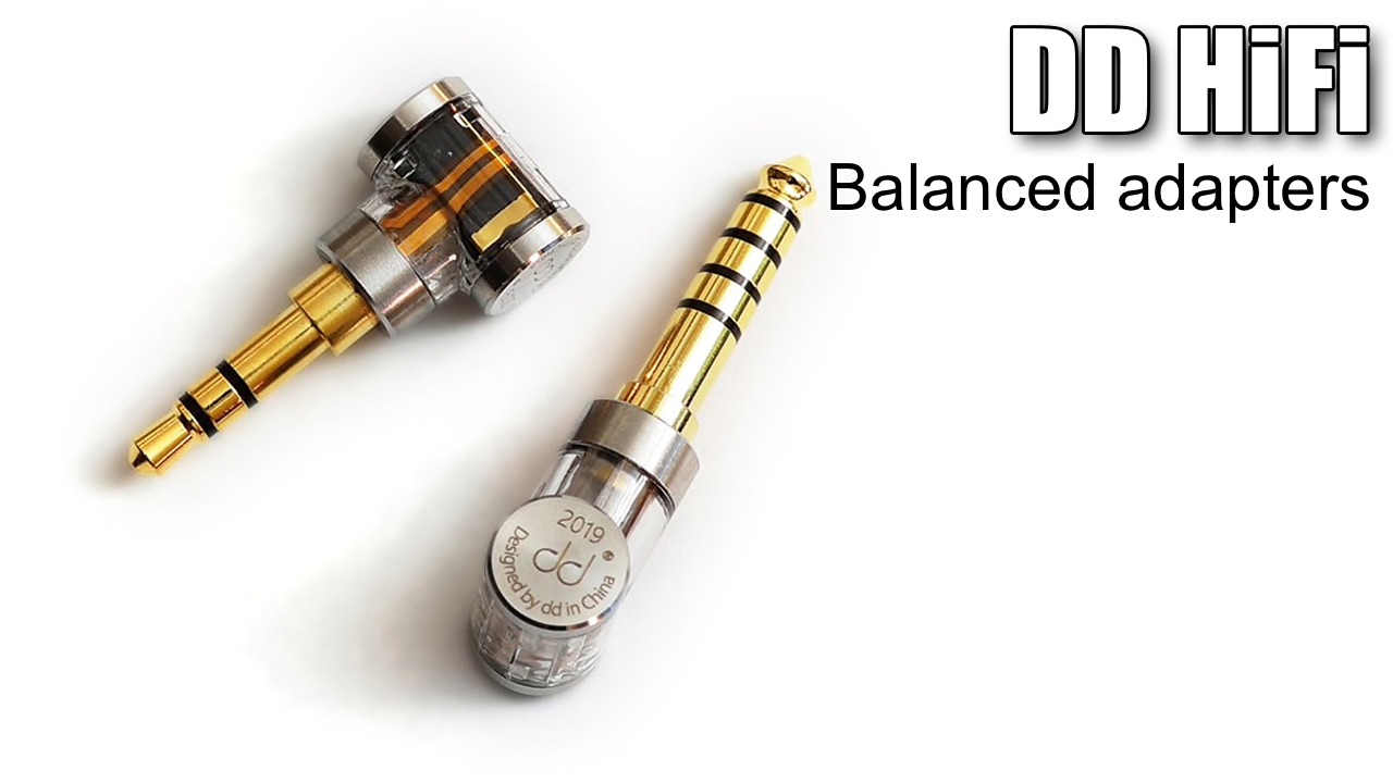 “Balanced” audio adapters by DD HiFi video review - Porta Fi