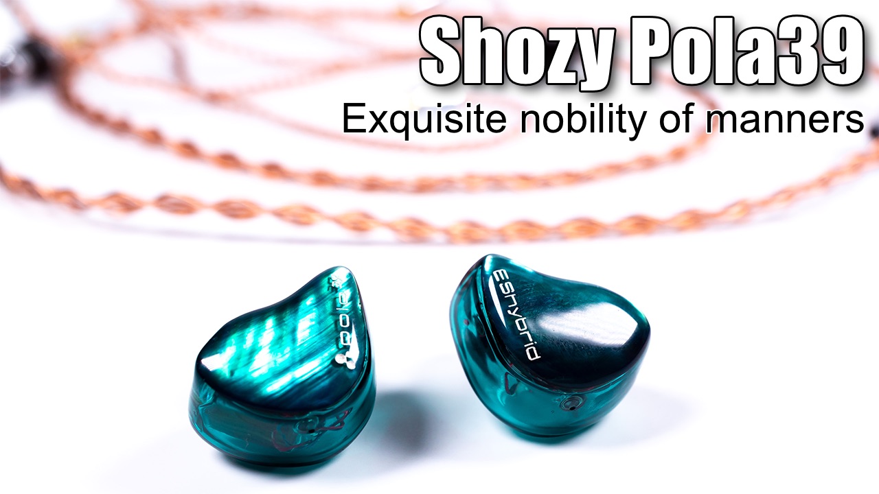 Shozy Pola39 dynamic and electrostatic earphones video review - Porta Fi