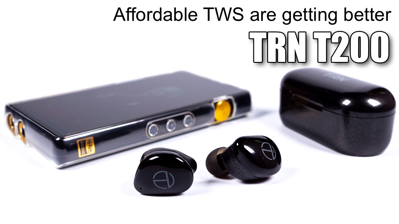 TRN T200 "true wireless" Bluetooth earphones video review - Porta Fi