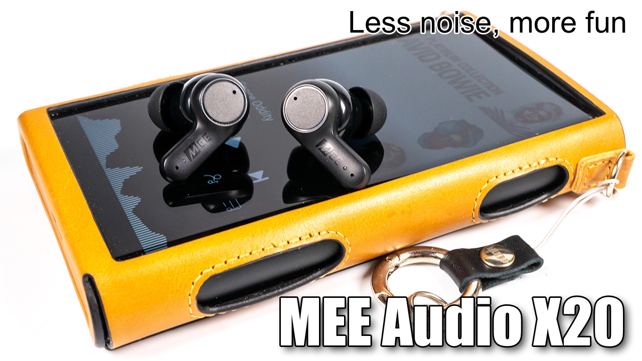 MEE Audio X20 "true" wireless earphones video review - Porta Fi