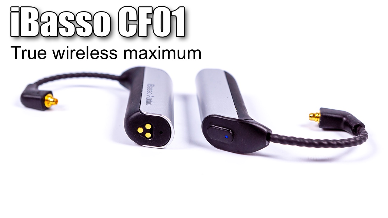 iBasso CF01 TWS Bluetooth adapter video review - Porta Fi