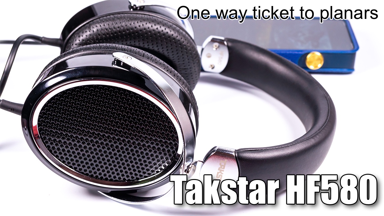 Takstar HF580 planar magnetic headphones video review - Porta Fi