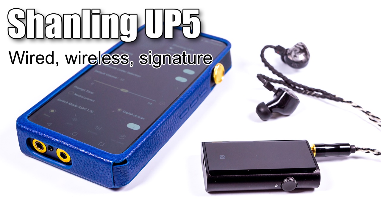 Shanling UP5 Bluetooth DAC — signature wireless - Porta Fi