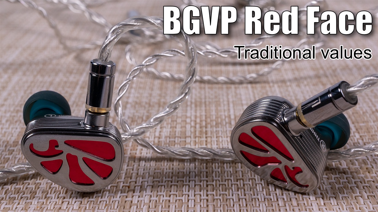 BGVP Red Face hybrid earphones review - Porta Fi