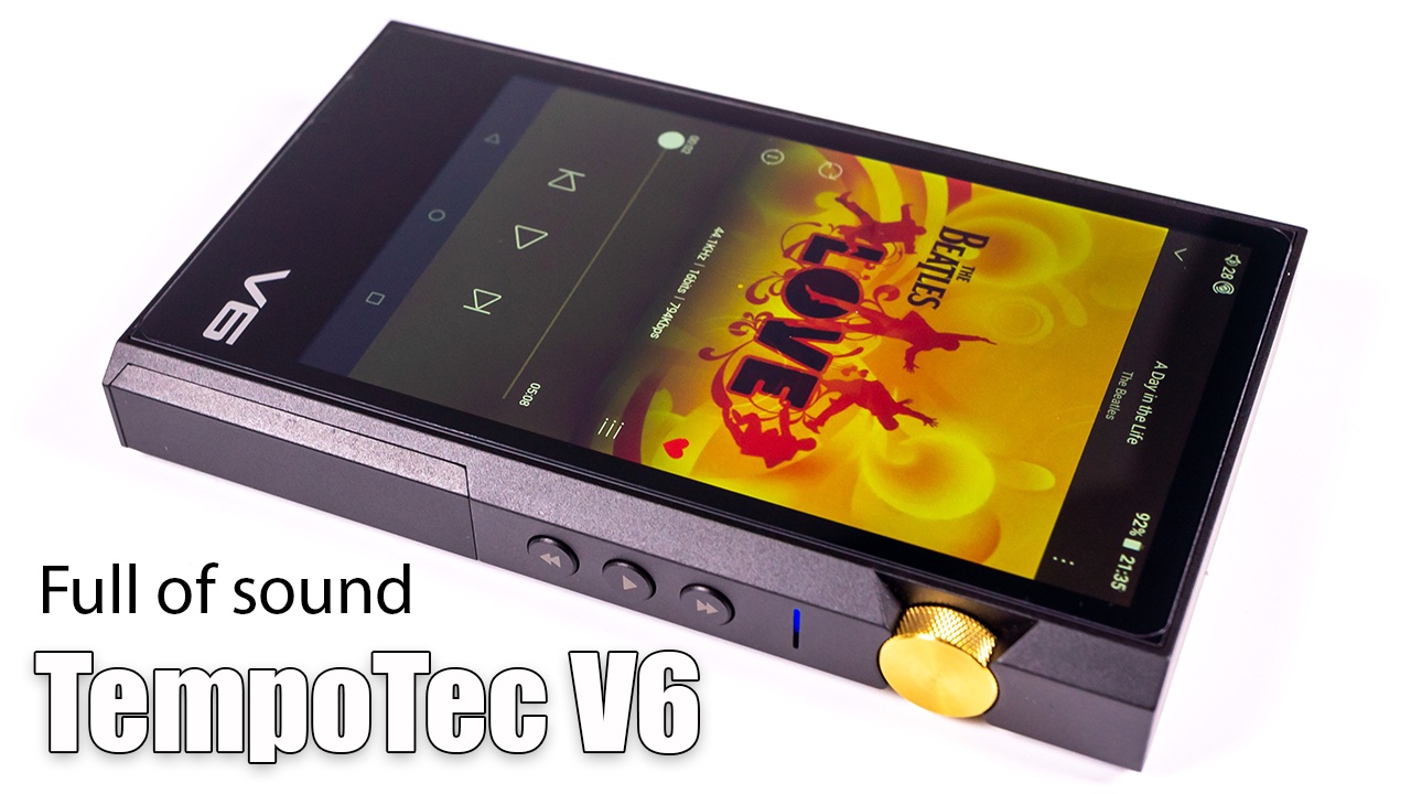 TempoTec V6 affordable Android player review - Porta Fi