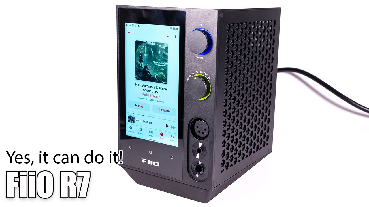 FiiO R7 desktop media player review — universal soldier - Porta Fi